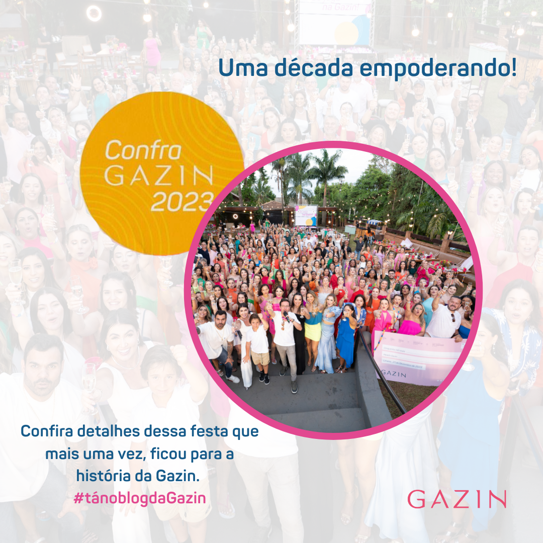 Confira tudo o que rolou na Confra Gazin 2023 - Gazin Semijóias Confira tudo o que rolou na Confra Gazin 2023 - Gazin Semijóias